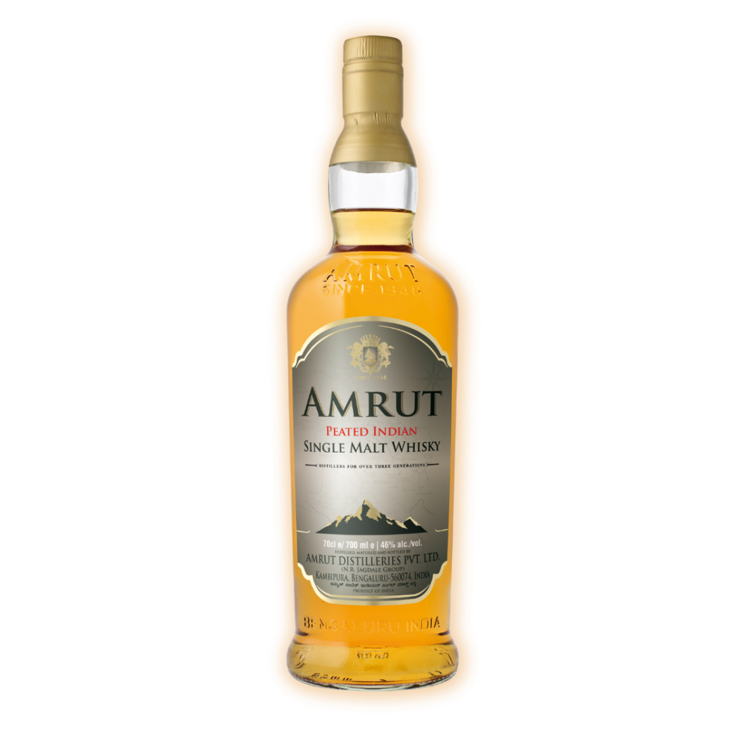 Amrut Peated Indian Single Malt Whisky 70cl – Elixir Drinks